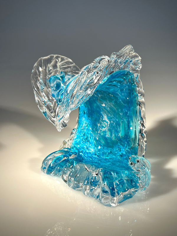 Blue Wave Hot Island Glass Maui Hawaii